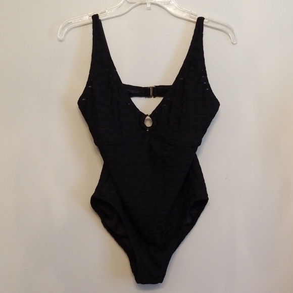 Anne Cole | Swim | Anne Cole Black One Piece Swimsuit | Poshmark